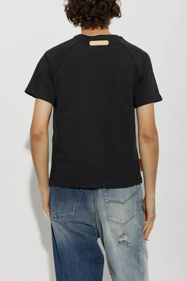 PDFCHANNEL Pdf Graphic Printed Crewneck T-shirt