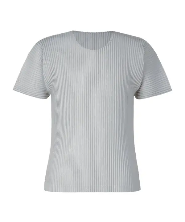 Issey Miyake Short-sleeved T-shirt - Light Gray