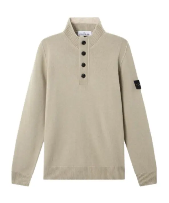 Stone Island Regular-fit Half-zip Sweater