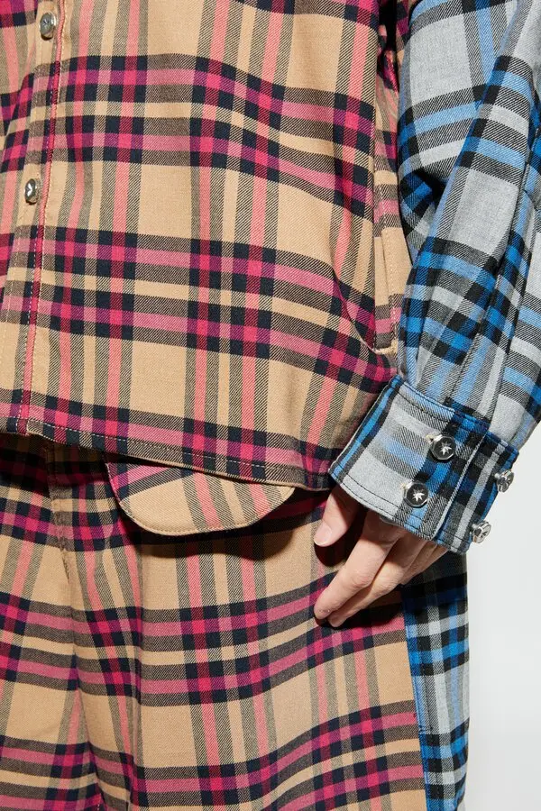 PDFCHANNEL Loose Hooded Shirt