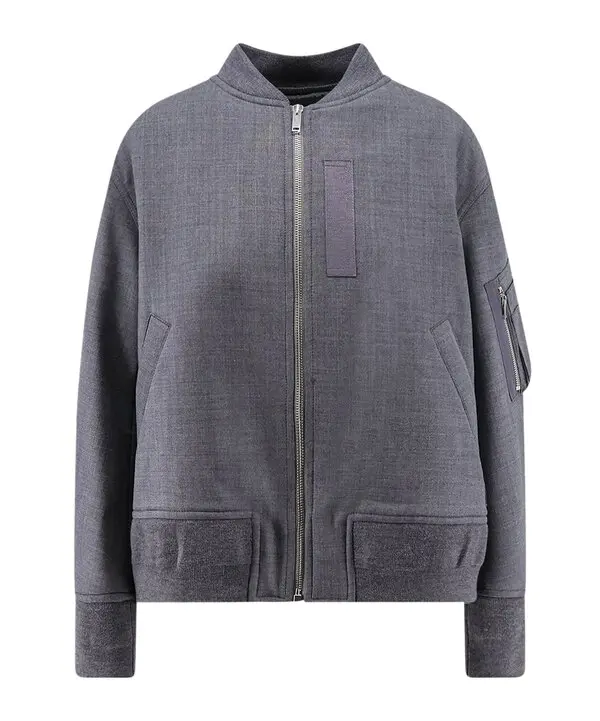 SEMICOUTURE Zip Pocket Bomber Jacket