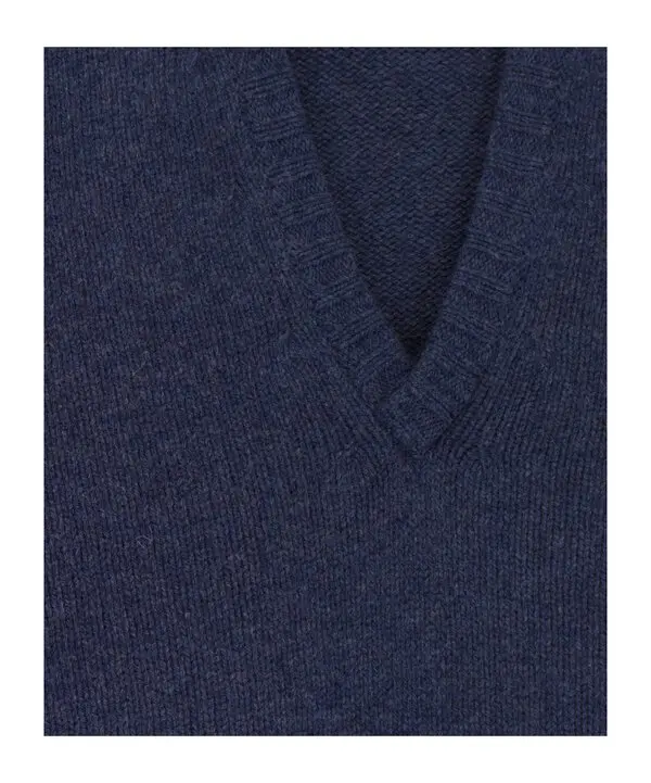 ALYSI V-neck Knitted Jumper