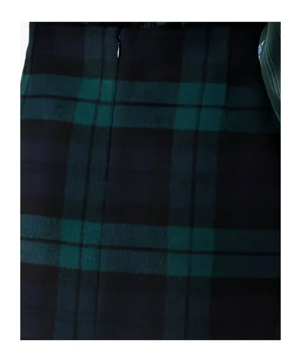 Liu Jo Plaid A-line Skirt