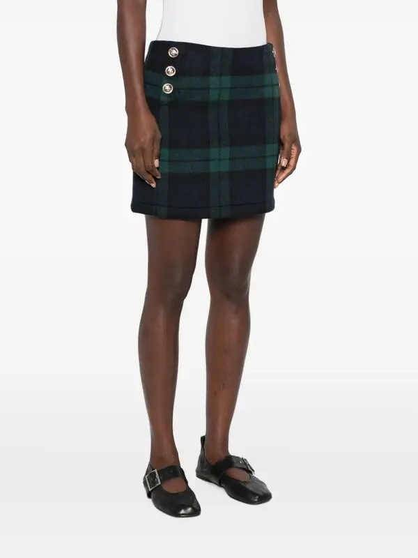 Liu Jo Wool-blend Mini Skirt