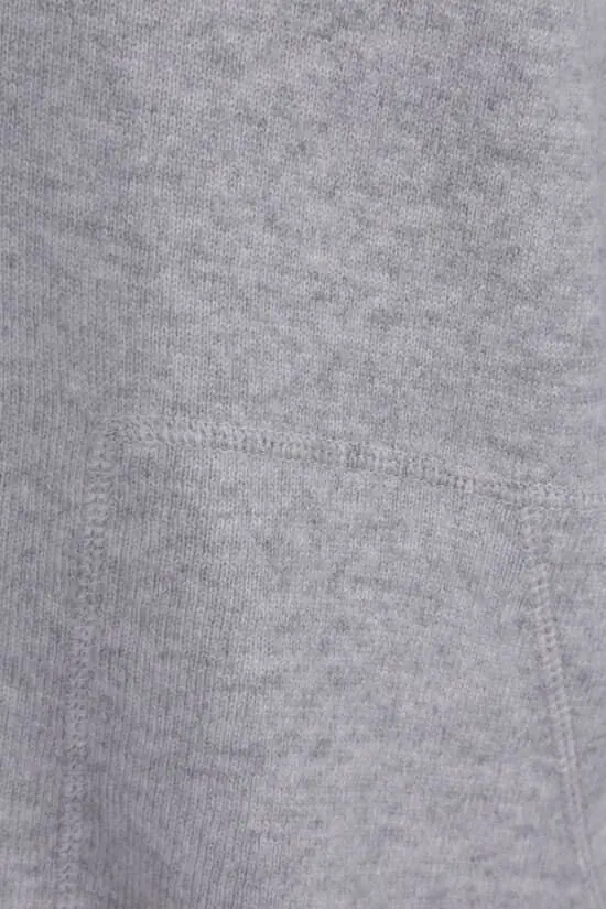 Brunello Cucinelli Cashmere Zip Up Hooded Jacket - Gray