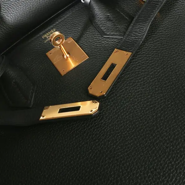 Hermès Togo Birkin Top Handle Bag - Black
