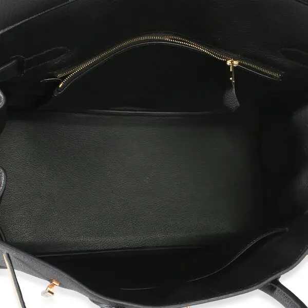 Hermès Togo Birkin Top Handle Bag - Black