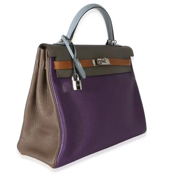 Hermès Clemence Arlequin Retourne Kelly - Multicolor