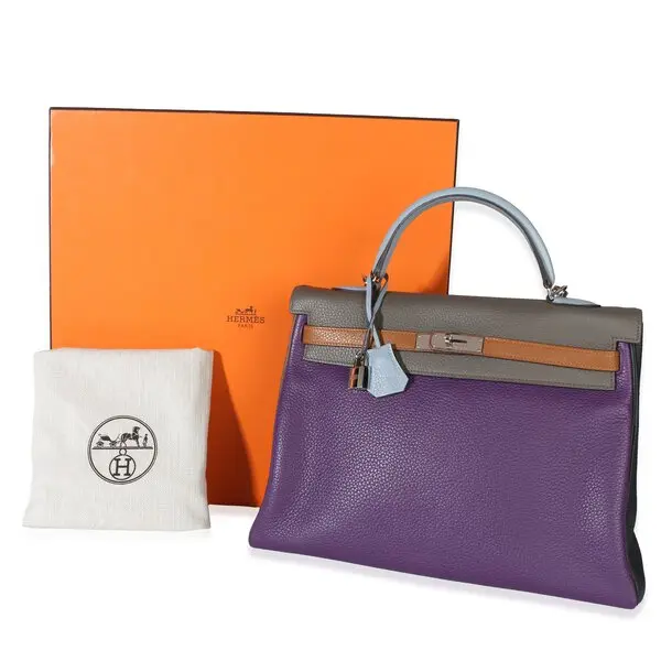 Hermès Clemence Arlequin Retourne Kelly