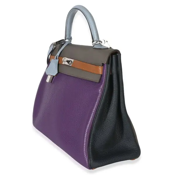 Hermès Clemence Arlequin Retourne Kelly - Multicolor