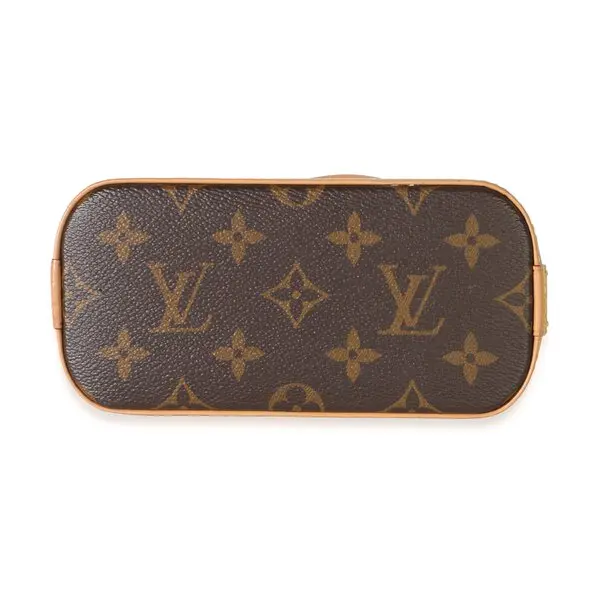 LOUIS VUITTON Monogram Canvas Nano Alma Handbag