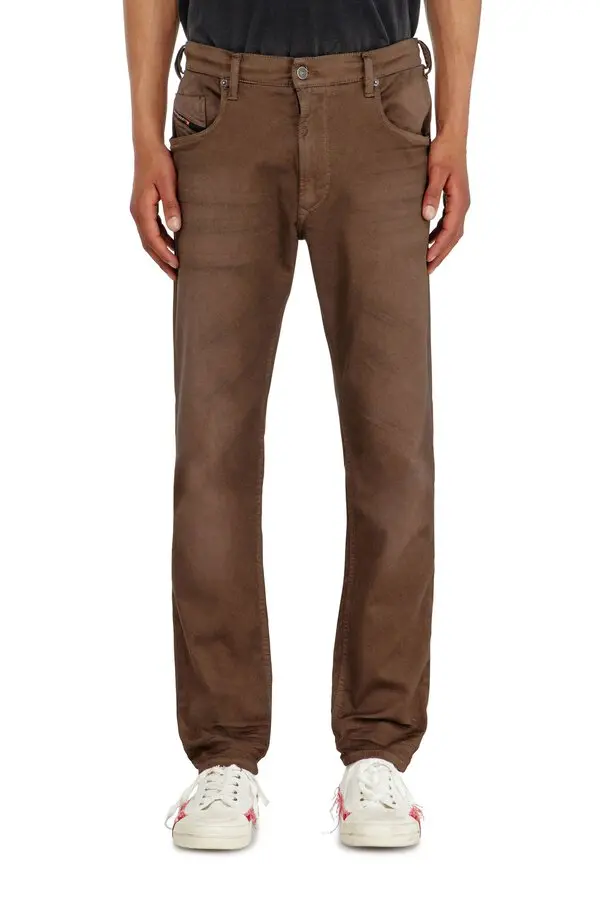 DIESEL® Regular Regular Waist 2032 D-krooley-bw Joggjeans, Colored, Elastic Waistband - Brown