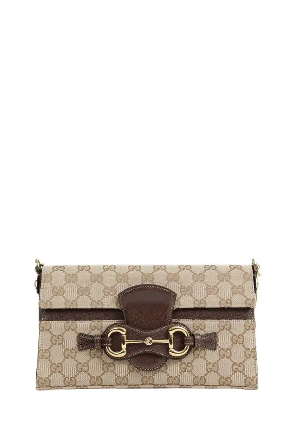Gucci Horsebit Ristretto Medium Shoulder Bag