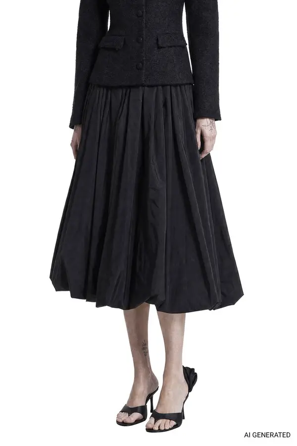 Magda Butrym Long Low-waist Balloon Skirt
