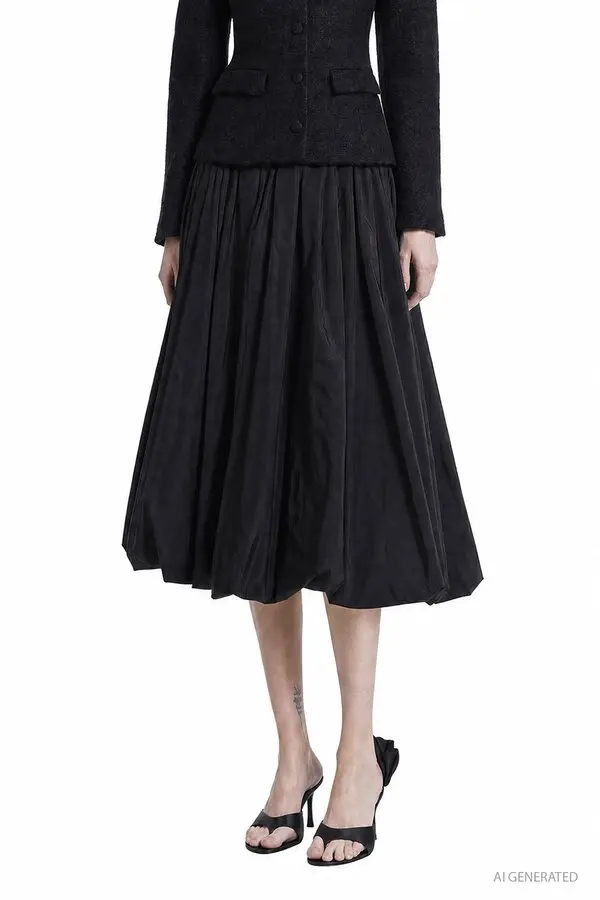 Magda Butrym Long Low-waist Balloon Skirt