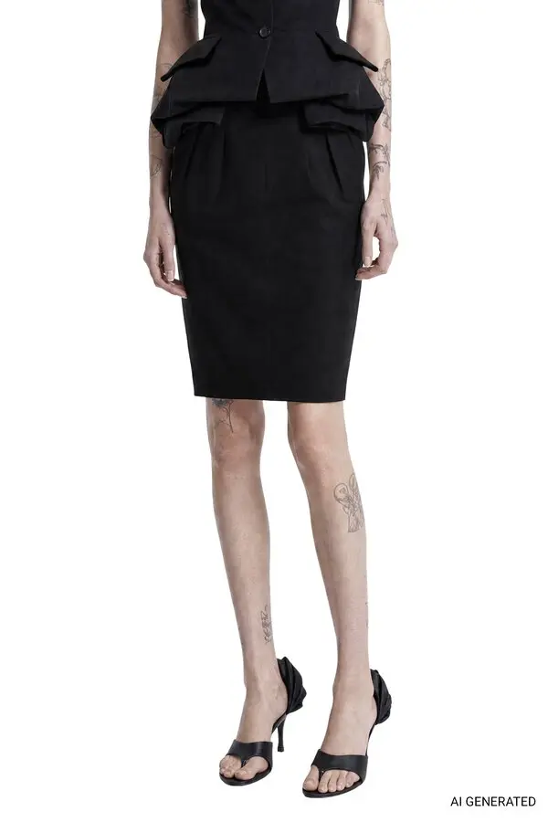 Magda Butrym Tailored Pencil Skirt