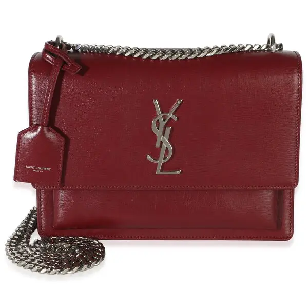 Saint Laurent Smooth Calfskin Sunset Chain Bag