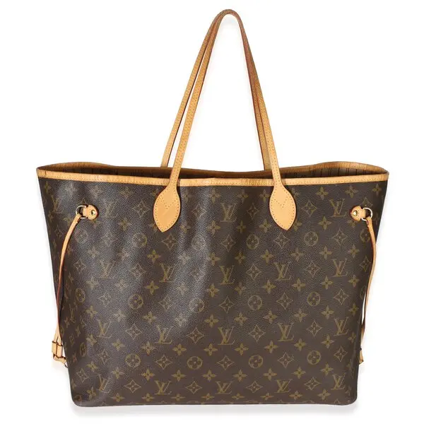 LOUIS VUITTON Monogram Canvas Neverfull Gm Tote - Brown