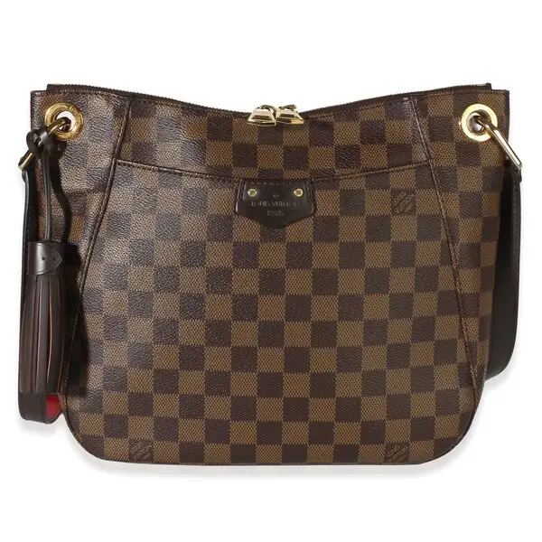 LOUIS VUITTON Damier Ebene Canvas South Bank Besace