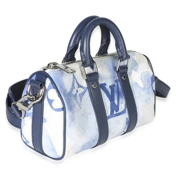 LOUIS VUITTON Monogram Watercolor Keepall - Blue