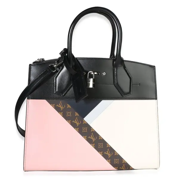 LOUIS VUITTON Calfskin Monogram Tape City Steamer - Multicolor
