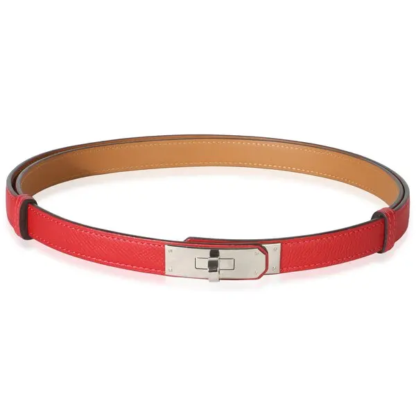 Hermès Epsom Kelly 18 Belt - Pink
