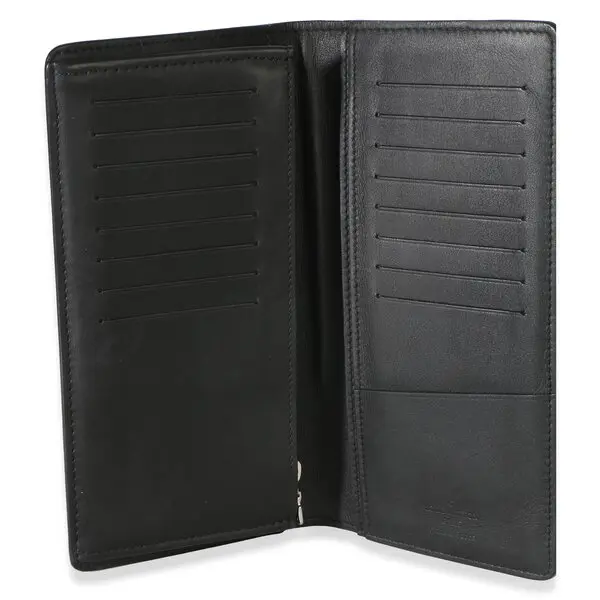 LOUIS VUITTON Damier Graphite Cobalt Canvas Jungle Brazza Wallet