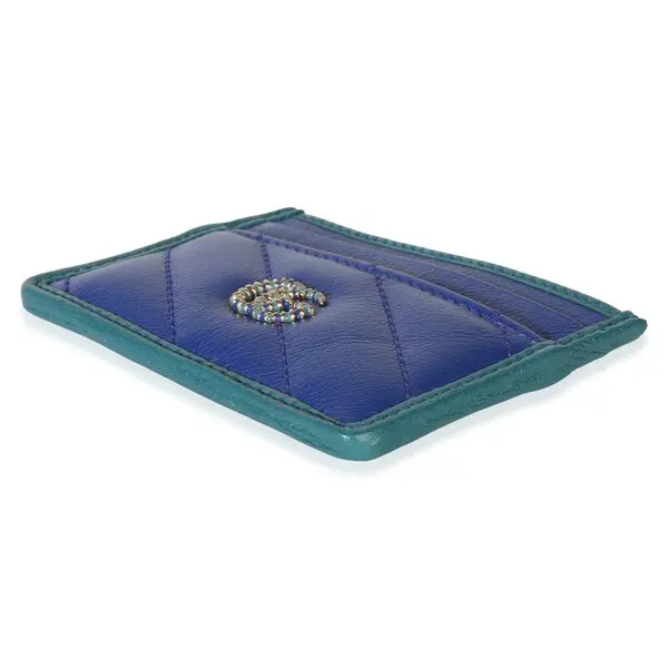Gucci Matelasse Calfskin Torchon Marmont Card Case
