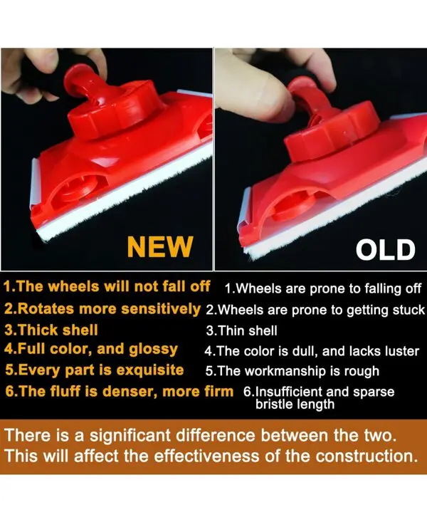 XDOVET Edge Trimmer Replacement Pads Corner Wall Ceiling Tool