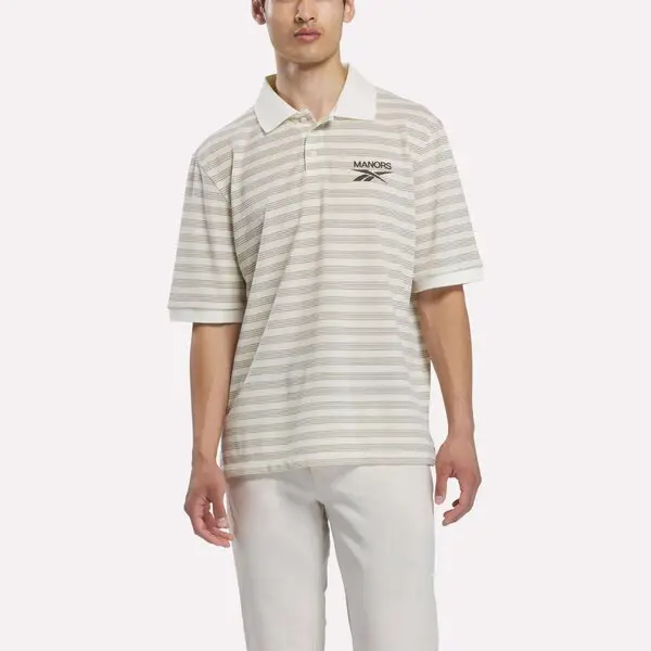 REEBOK X Manors Pique Polo - Chalk/pebble
