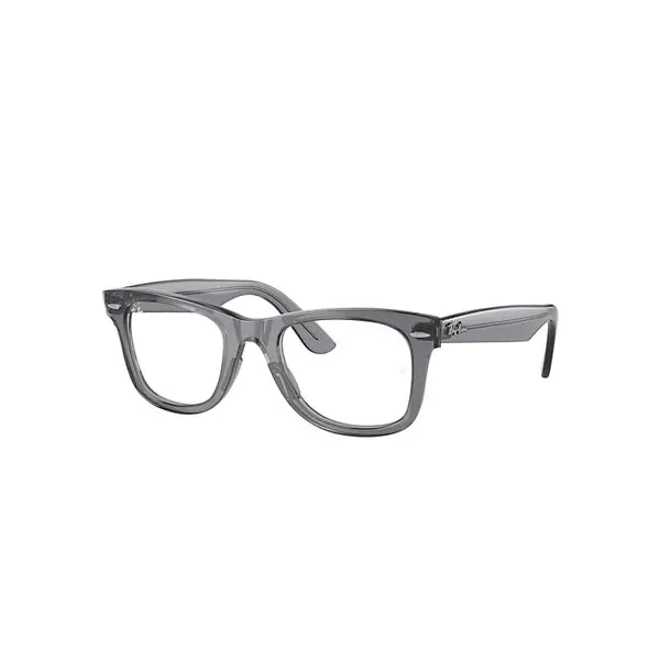 Ray-ban Wayfarer Ease Optics Change Eyeglasses Frame Polarized - Transparent Grey