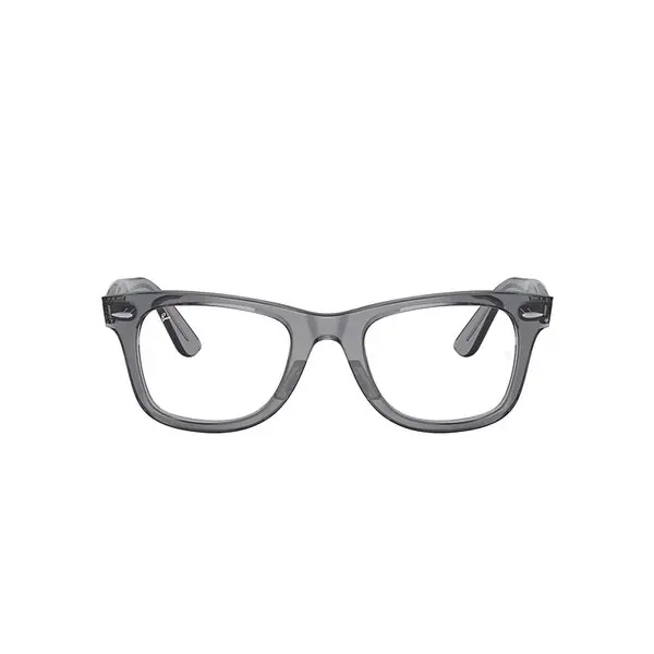 Ray-ban Wayfarer Ease Optics Change Eyeglasses Frame Polarized - Transparent Grey