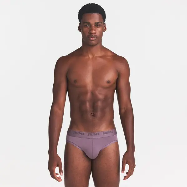 SKIMS Brief 3 Pack | Grey | | Stretch