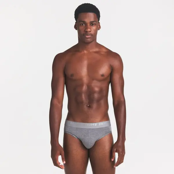 SKIMS Brief 3 Pack | Grey | | Stretch