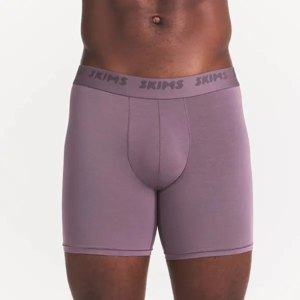SKIMS 5" Boxer Brief | Purple | | Stretch