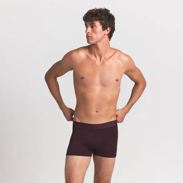 SKIMS 3" Boxer Brief 5 Pack | Black | | Stretch - Raven Currant Multi