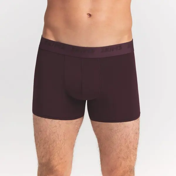 SKIMS 3" Boxer Brief 5 Pack | Black | | Stretch - Raven Currant Multi