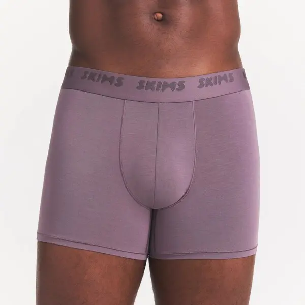 SKIMS 3" Boxer Brief | Purple | | Stretch