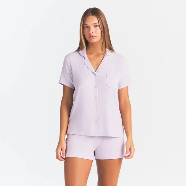 SKIMS Short Pajama Set | Light Neutral | | Soft Lounge