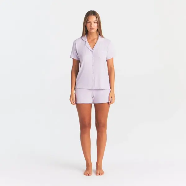 SKIMS Short Pajama Set | Light Neutral | | Soft Lounge