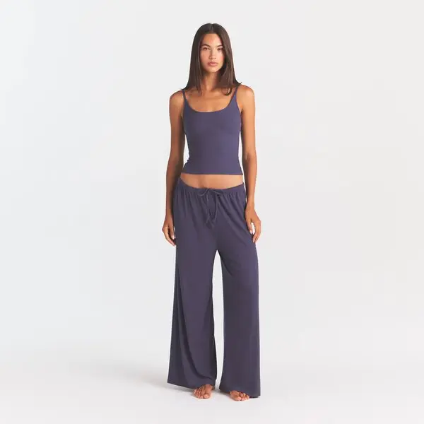 SKIMS Tank Top Pajama Set | Blue | Large | Soft Lounge