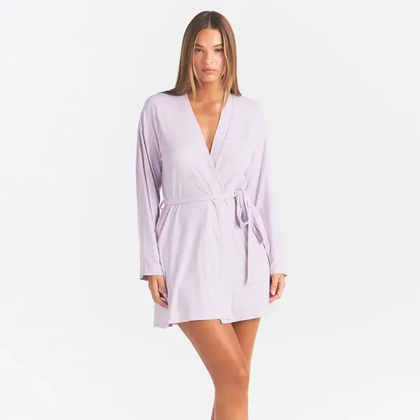 SKIMS Robe | Purple | | Soft Lounge