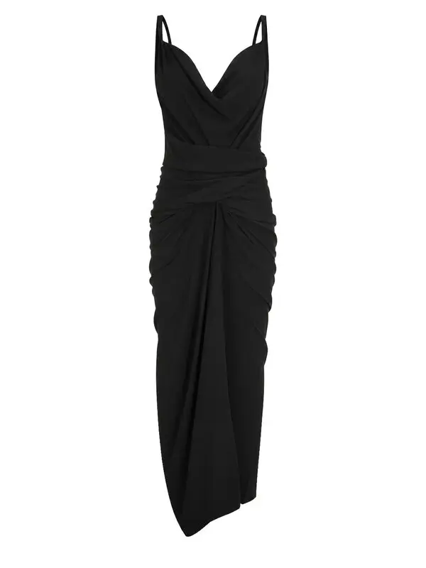Rick Owens Draped Maxi Dress