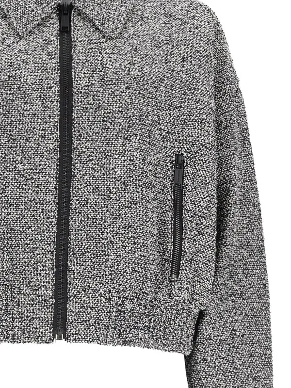 Michael Kors Giacca Bomber In Cotone Con Zip