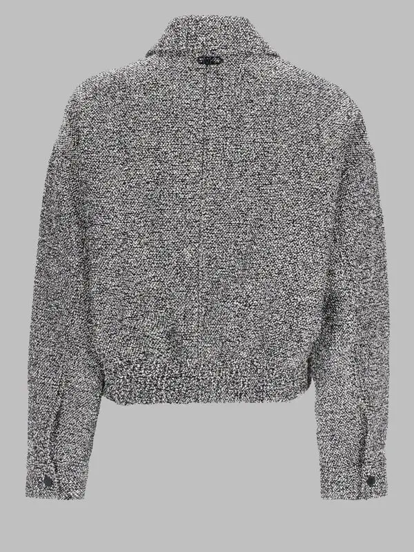 Michael Kors Giacca Bomber In Cotone Con Zip