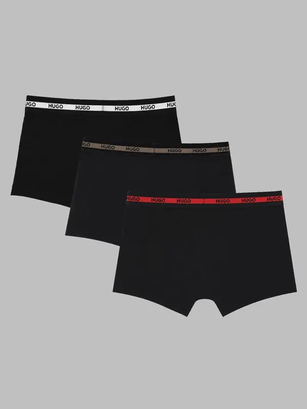 Hugo 3-pack Boxer Con Logo