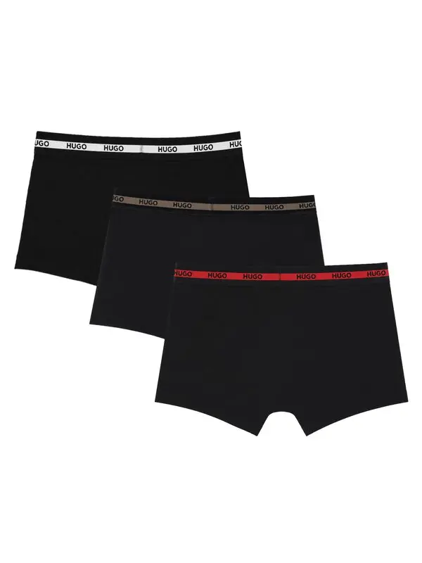 Hugo 3-pack Boxer Con Logo