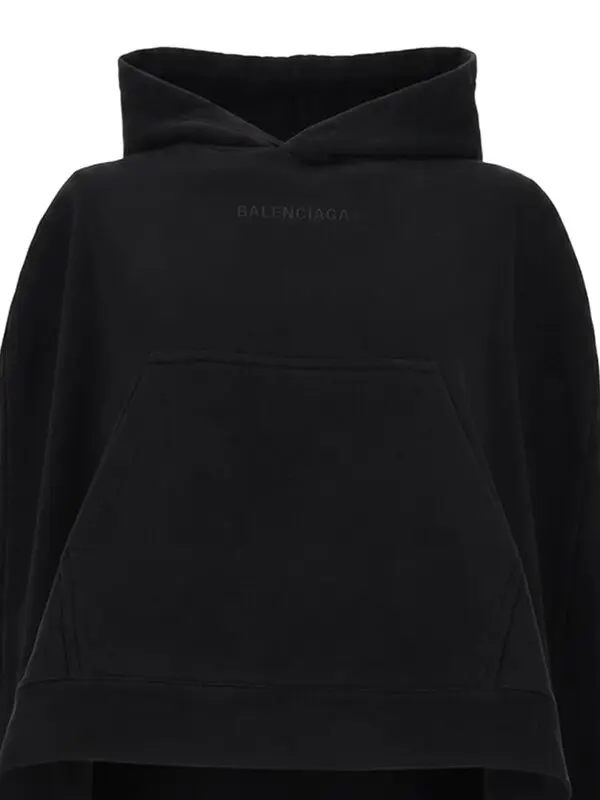Balenciaga Felpa Oversize Con Cappuccio