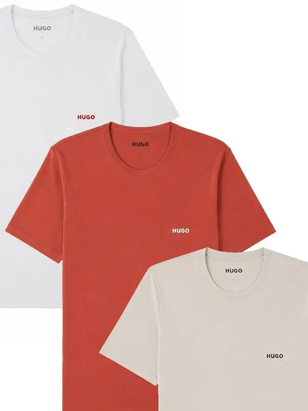 Hugo 3-pack T-shirt Con Logo