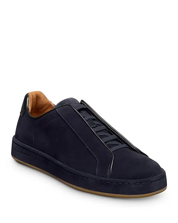 Allen Edmonds Banks Suede Slip On Sneakers